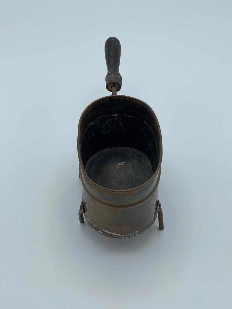 Vintage Copper Warmer Pot with Wood Handle made in Holland – The Celtic ...