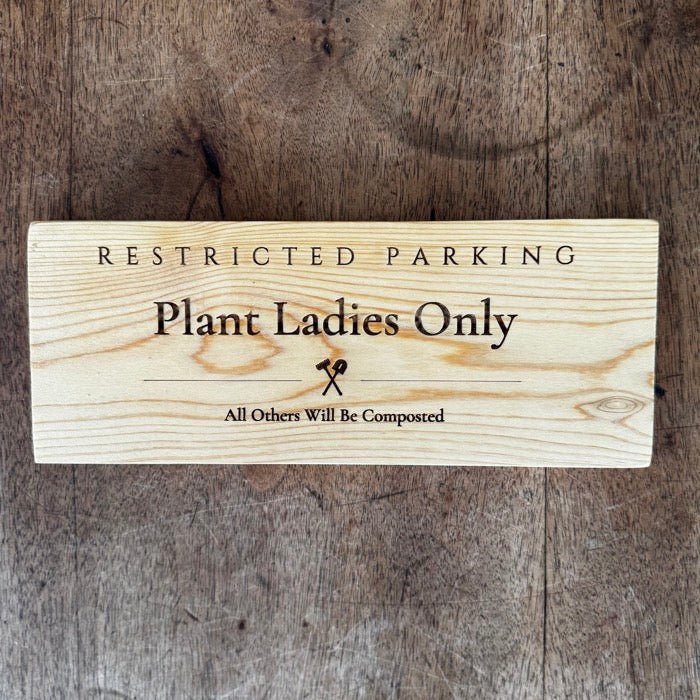 Ladies Only Sign