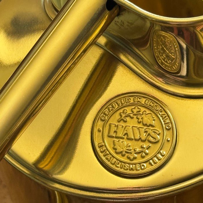 Haws Brass Rowley Ripple - Watering Can – The Celtic Farm