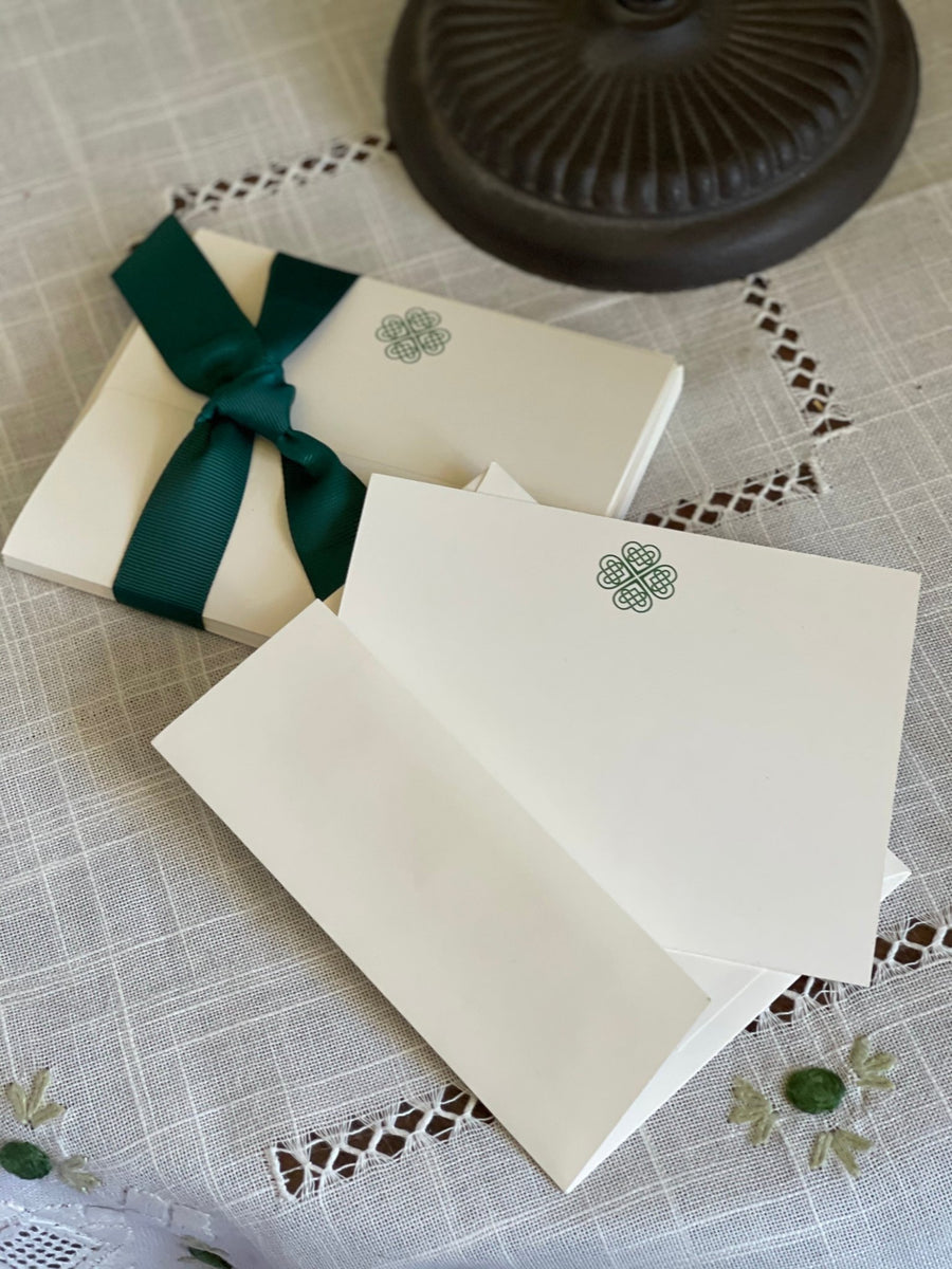Boxed Celtic Knot Stationery - Irish Note Cards and Envelopes (10 ...